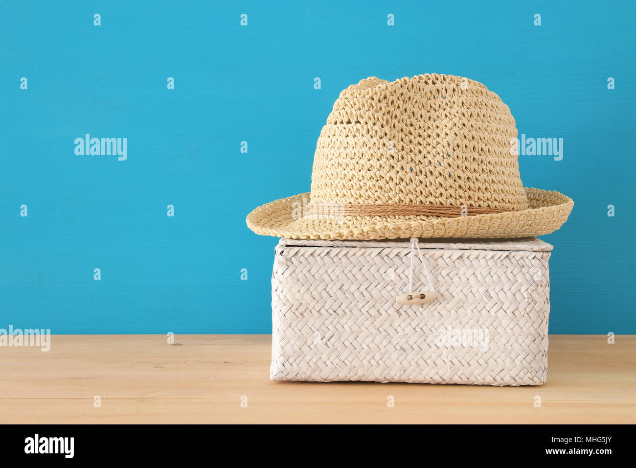 nautical, vacation and travel image with sea life style objects over ...