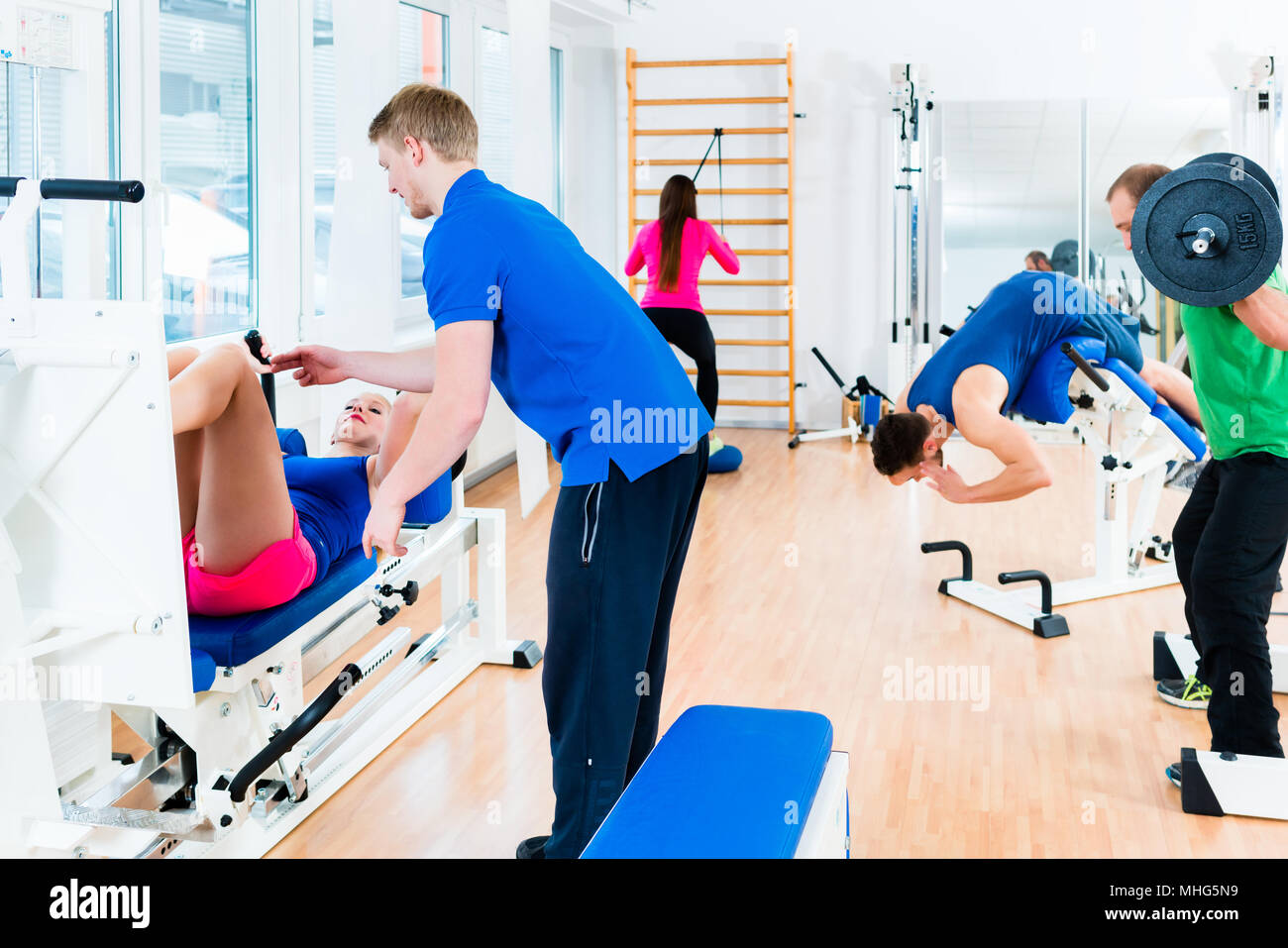 Diverse trainer hi-res stock photography and images - Alamy