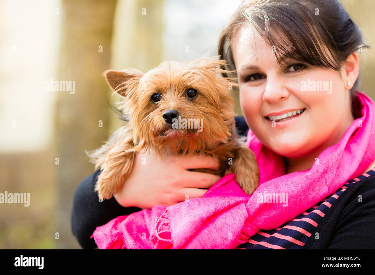 Leashing duty hi-res stock photography and images - Alamy