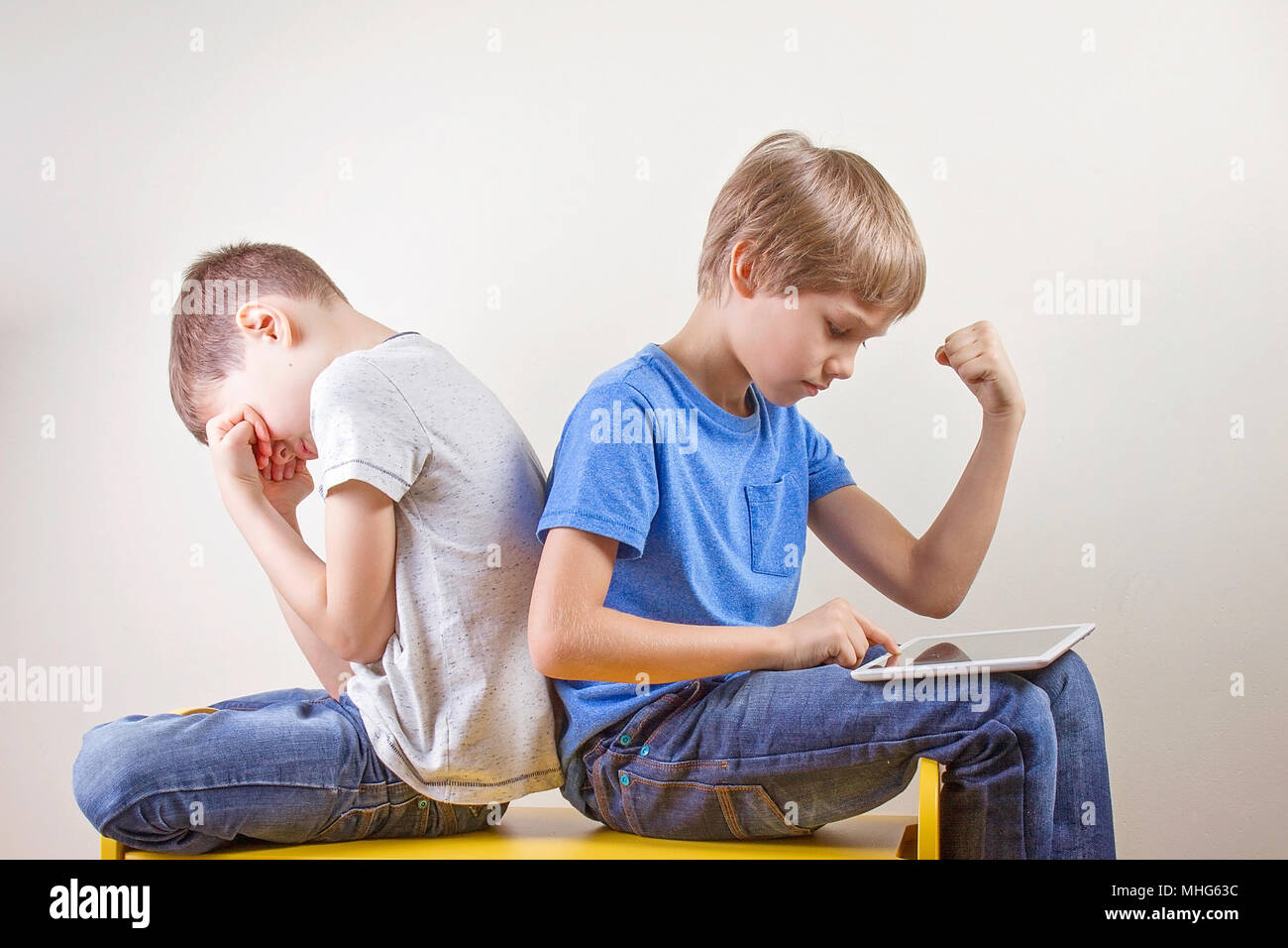 School games sad hi-res stock photography and images - Alamy