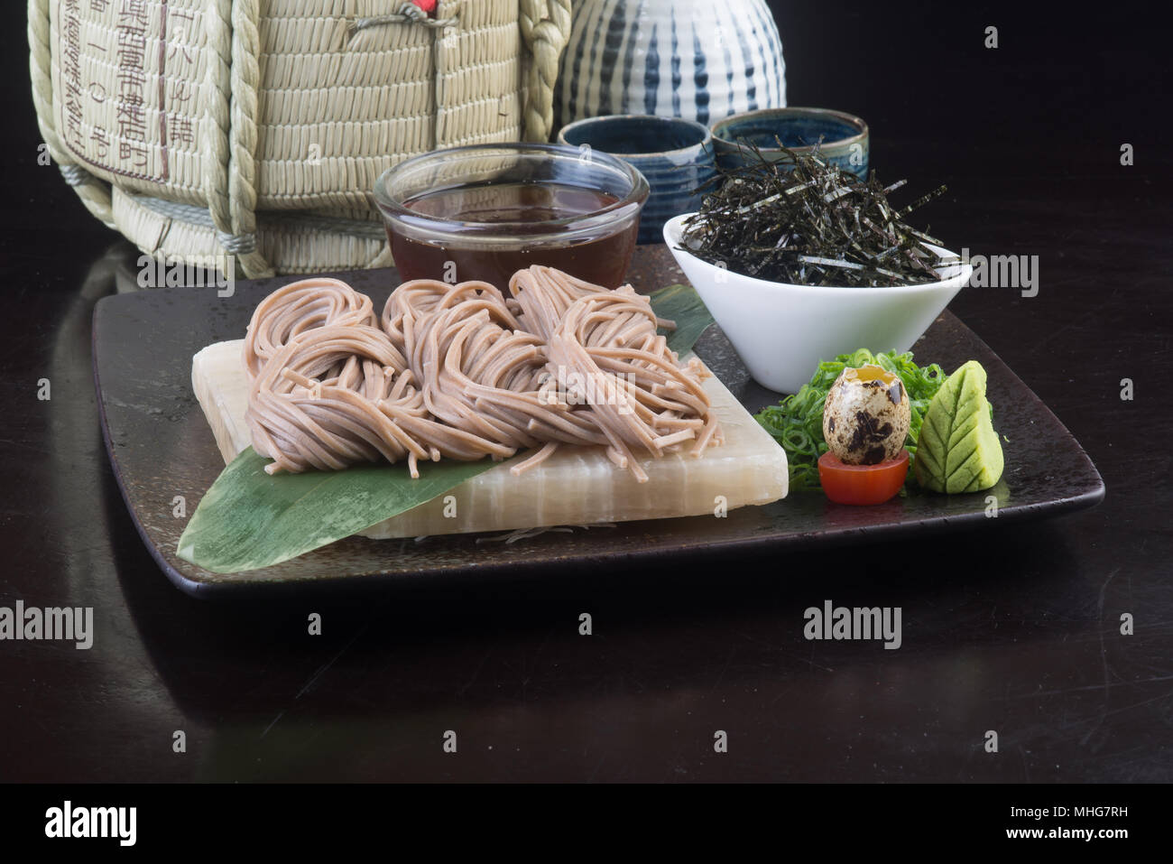japanese cuisine. udon on background Stock Photo - Alamy