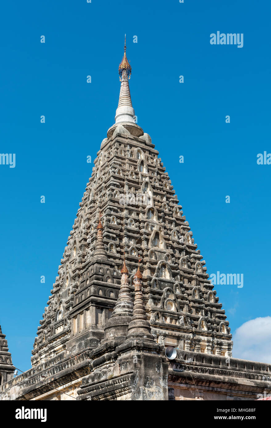 Maha Bodhi Pagoda (Mahabodhi paya), Old Bagan, Myanmar (Burma Stock Photo - Alamy