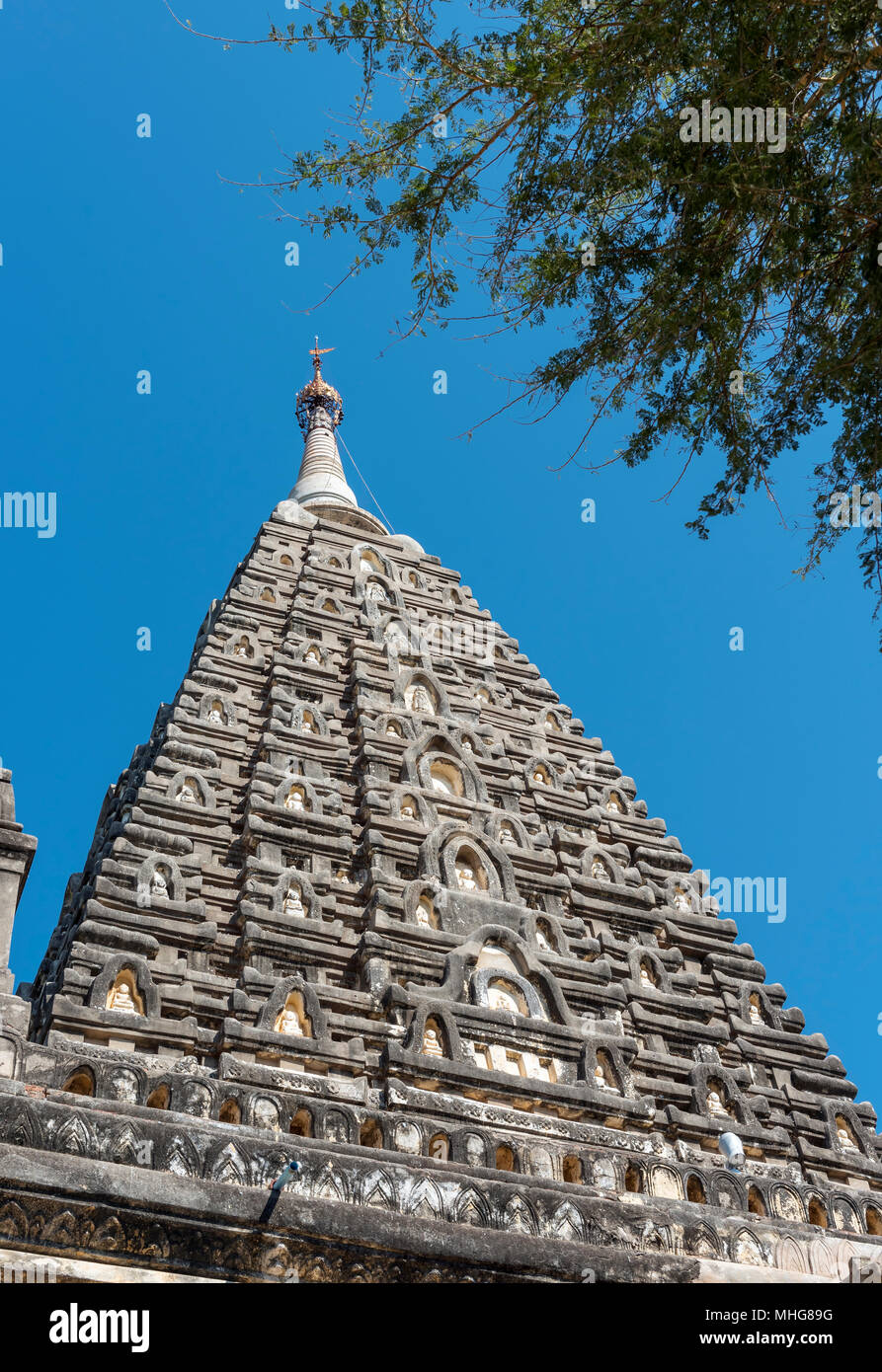 Maha Bodhi Pagoda (Mahabodhi paya), Old Bagan, Myanmar (Burma Stock Photo - Alamy