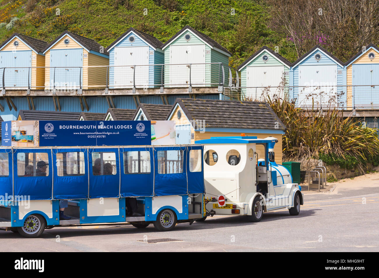 Bournemouth landtrain hi-res stock photography and images - Alamy