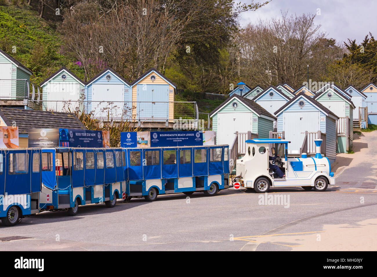 Bournemouth land train hi-res stock photography and images - Alamy