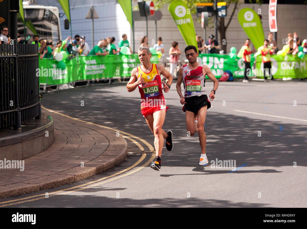 Alberto Suarez Laso and El Amin Chentouf competing in the World Para ...