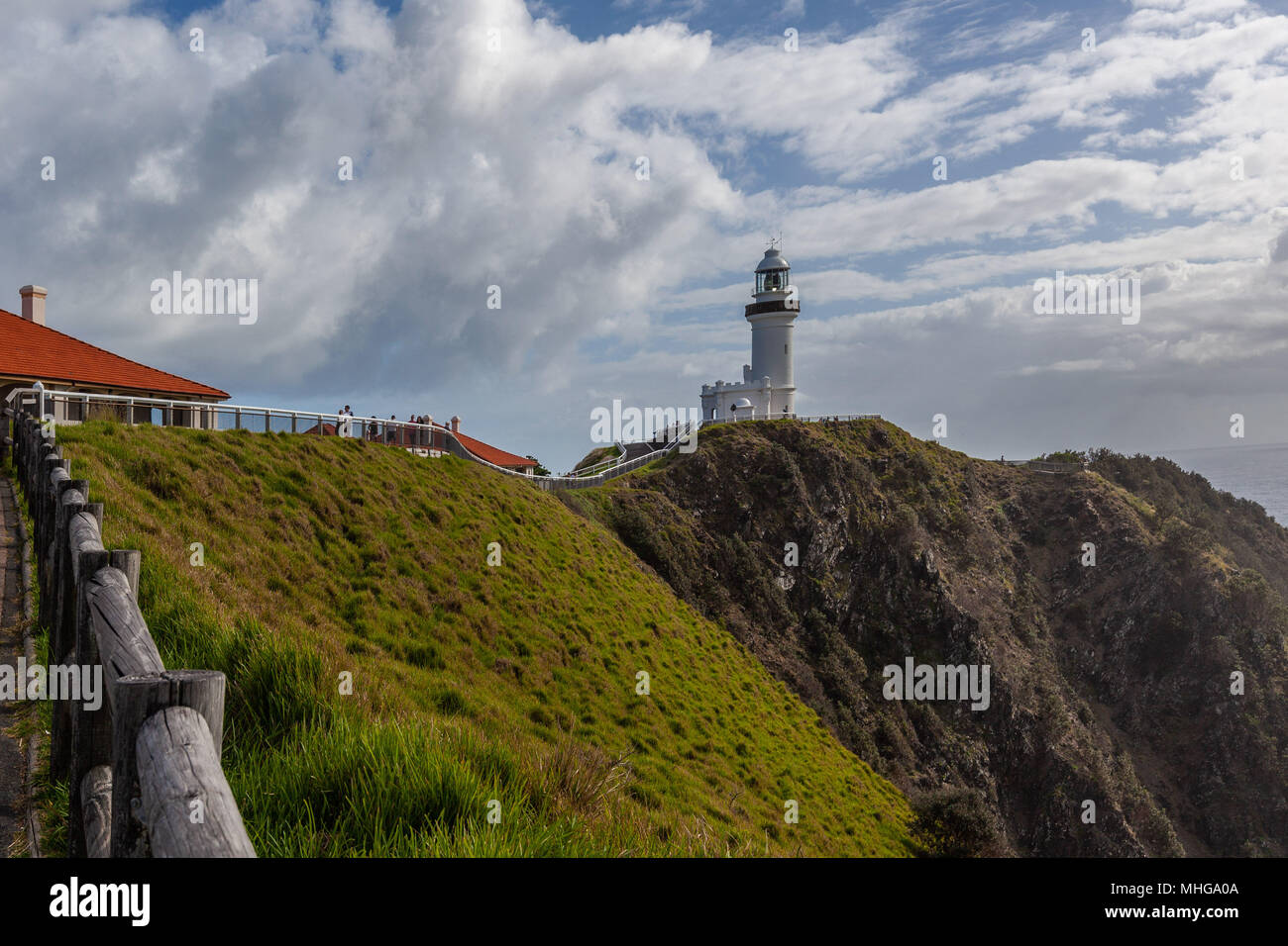 Cape Byron Light - most powerful lighthouse in Australia. Byron Bay ...