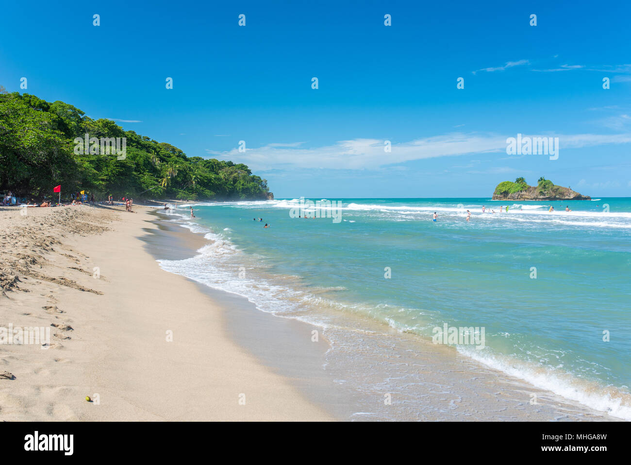 Playa Cocles - beautiful tropical beach close to Puerto Viejo - Costa ...