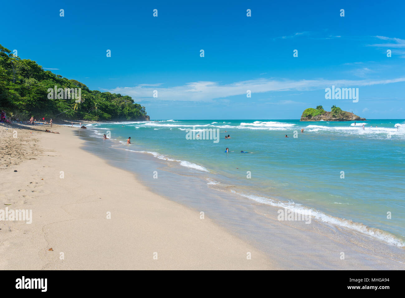 Playa Cocles - beautiful tropical beach close to Puerto Viejo - Costa ...