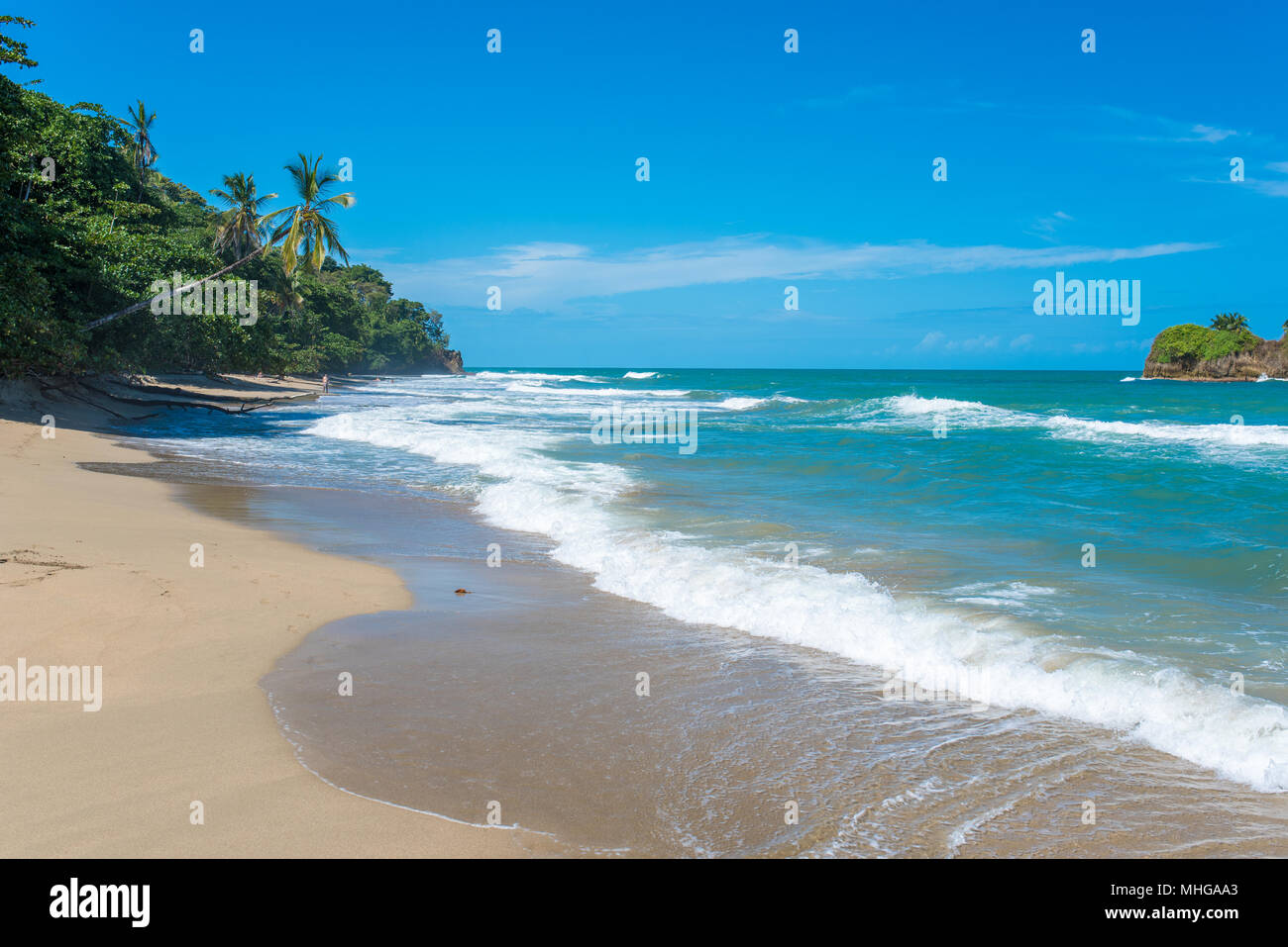 Playa Cocles - beautiful tropical beach close to Puerto Viejo - Costa ...