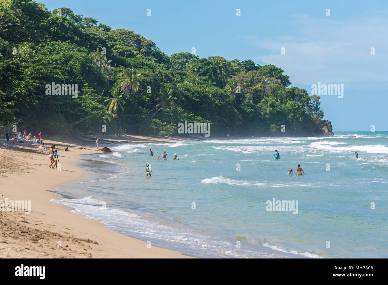 Playa Cocles - beautiful tropical beach close to Puerto Viejo - Costa ...