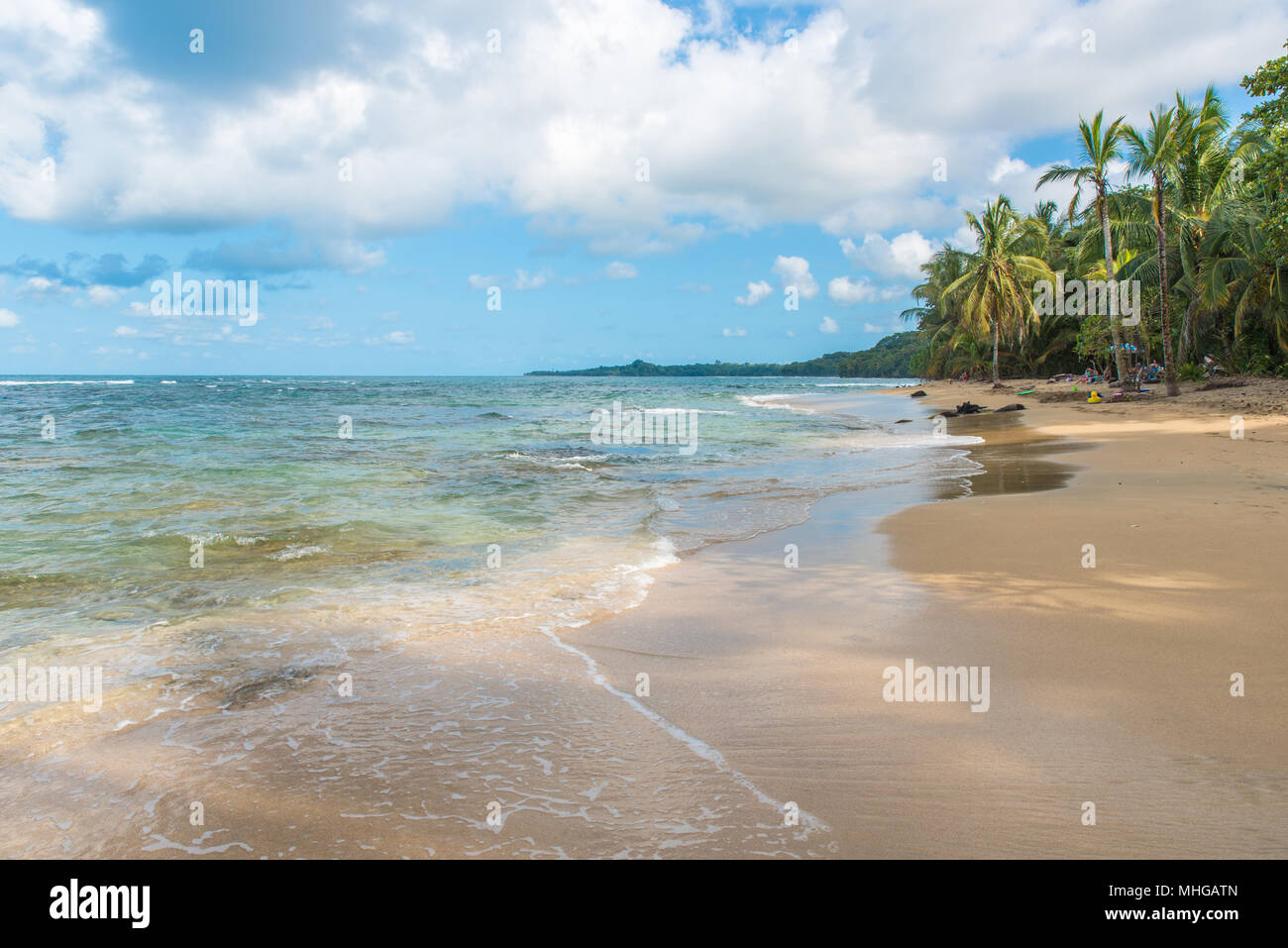 Playa Cocles - beautiful tropical beach close to Puerto Viejo - Costa ...