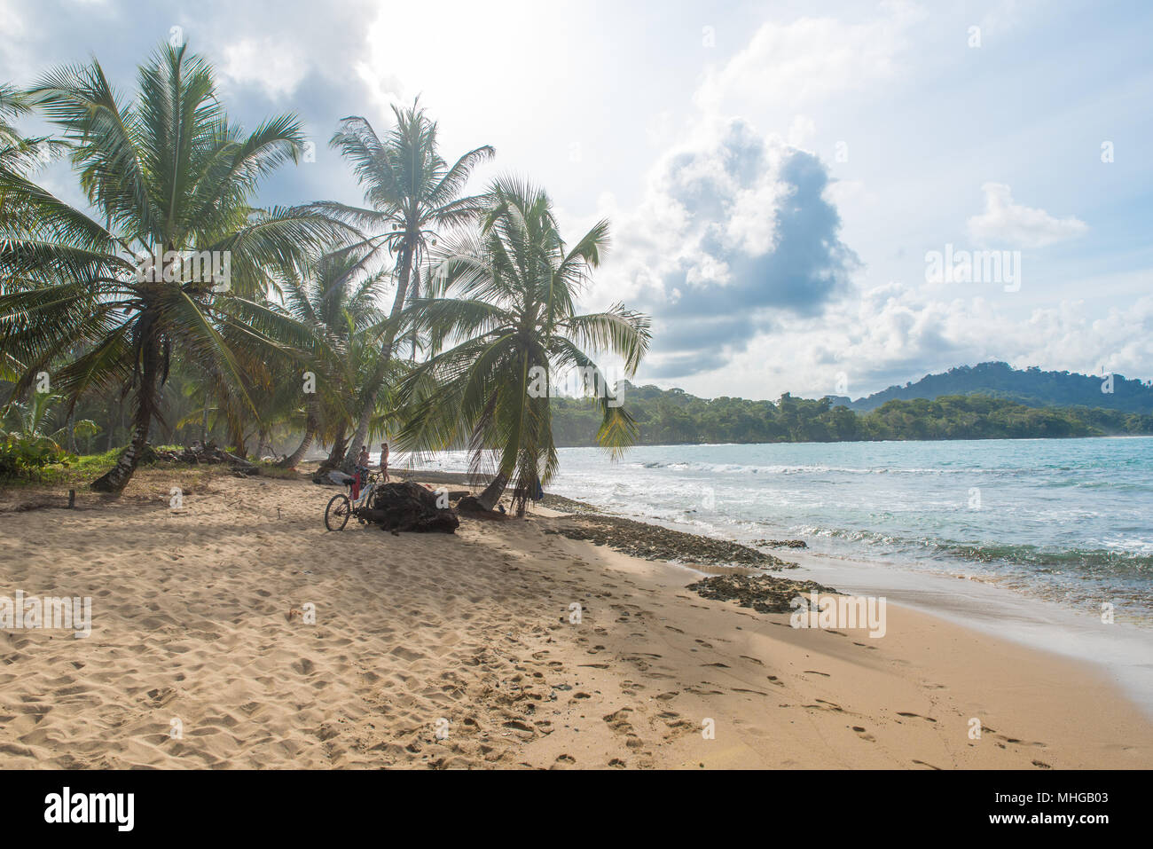Playa Cocles - beautiful tropical beach close to Puerto Viejo - Costa ...
