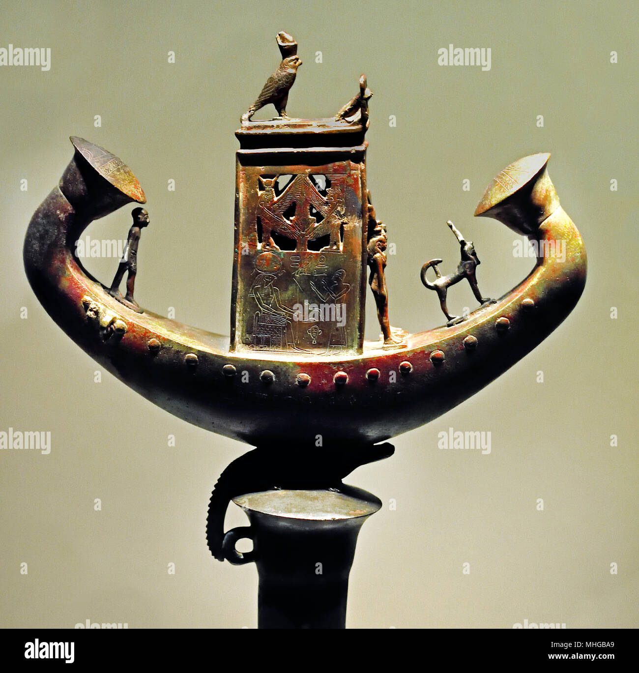 Solar barque of djedhor late period hi-res stock photography and images ...