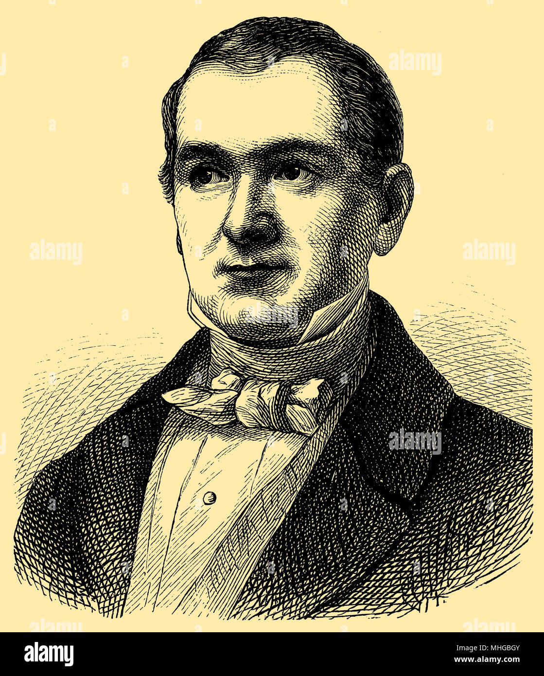 August von der Heydt (born February 15, 1801, died June 13, 1874 Stock ...