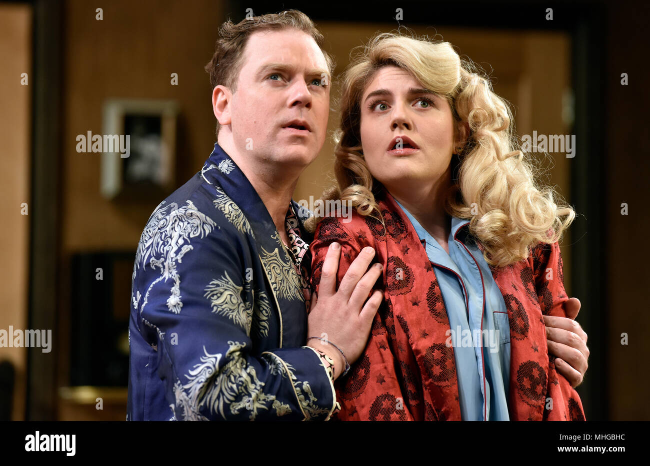 Rufus Hound (Playing Garry Essendine) and Lizzy Connolly (Playing ...
