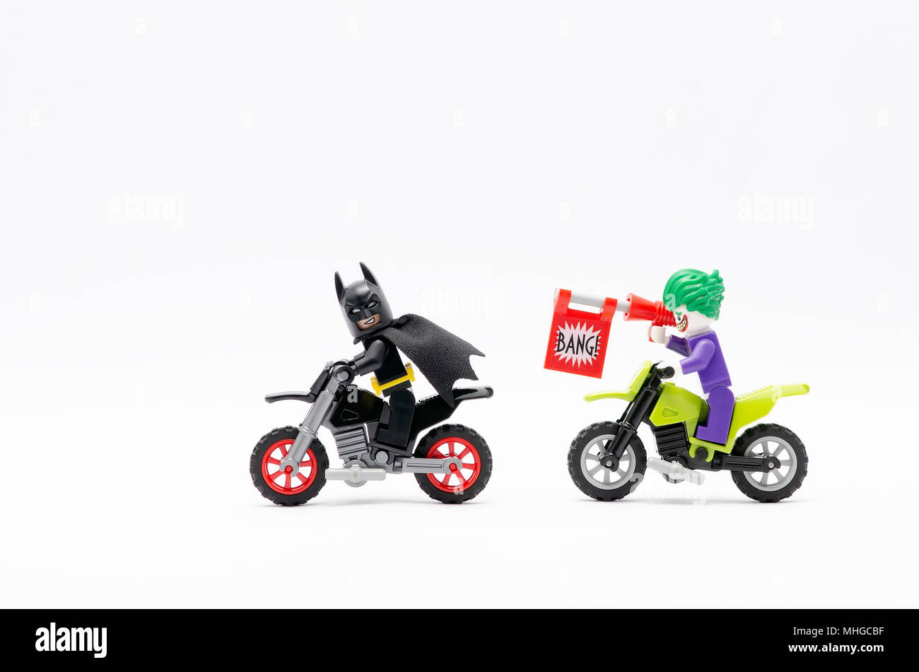 Mini bike boy Cut Out Stock Images & Pictures - Alamy