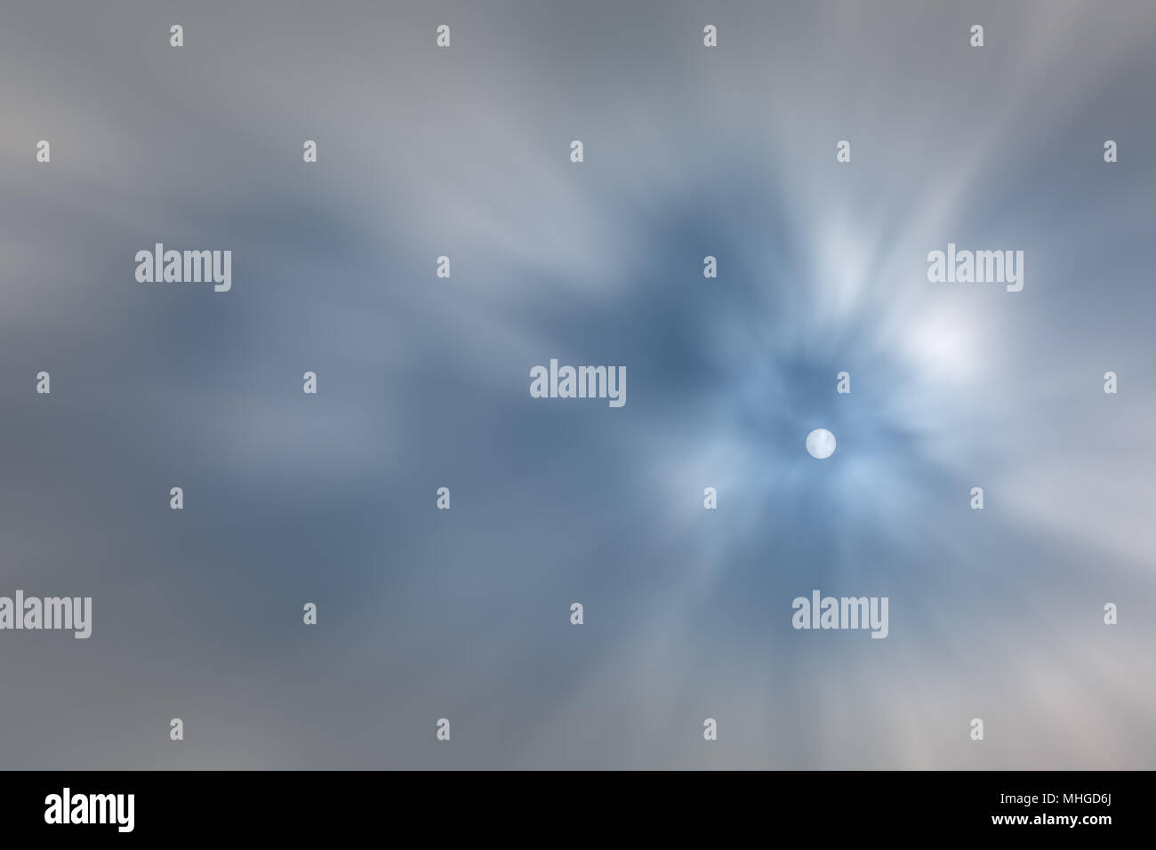 Moon moving through storm clouds hi-res stock photography and images ...