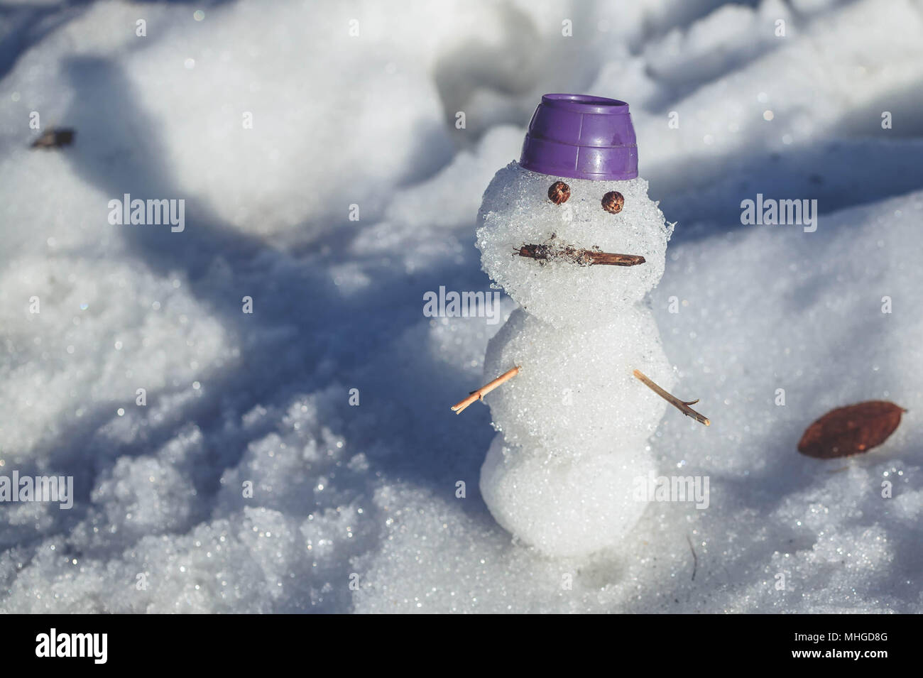 Melt spring black white hi-res stock photography and images - Alamy