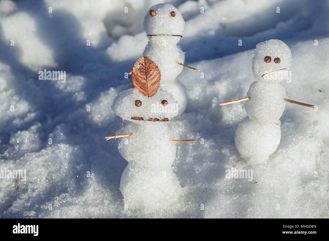 Melt spring black white hi-res stock photography and images - Alamy