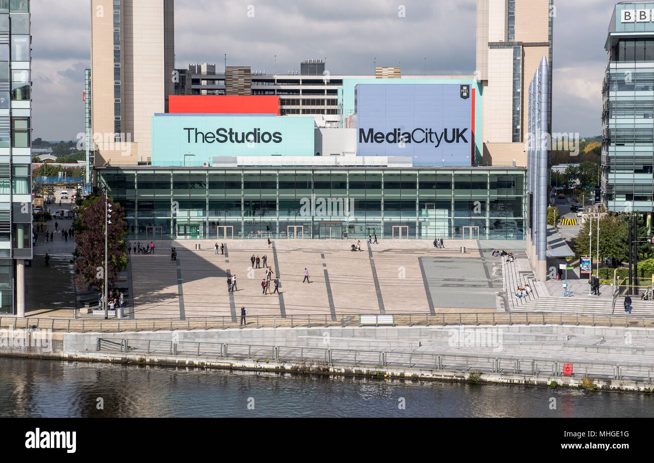 MediaCity, Salford Quays Stock Photo - Alamy