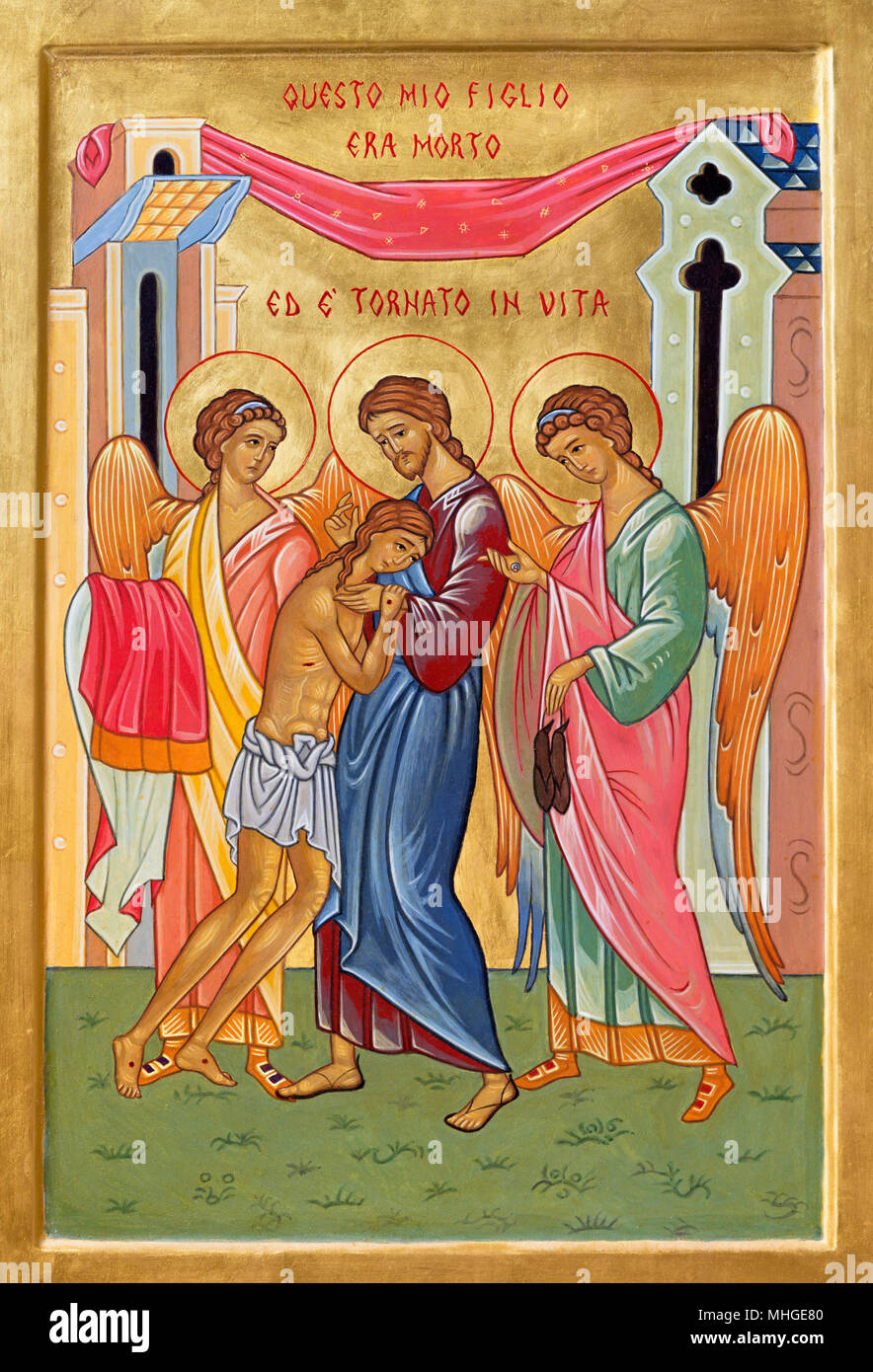 The prodigal son orthodox icon hi-res stock photography and images - Alamy