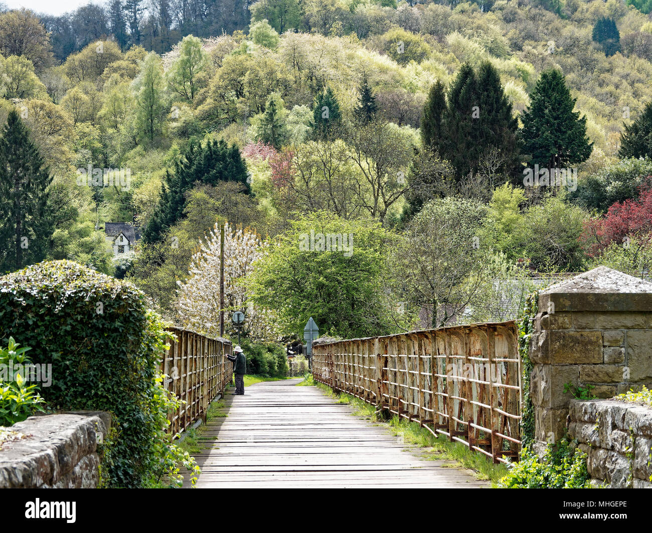 Wireworks Bridge, Tintern, Monmouthshire Stock Photo - Alamy
