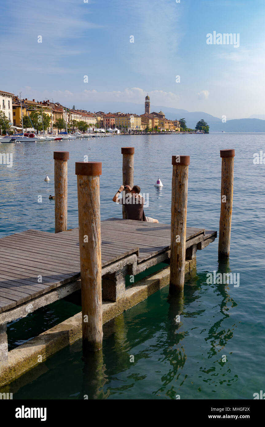 Garda italy passeggiata hi-res stock photography and images - Alamy