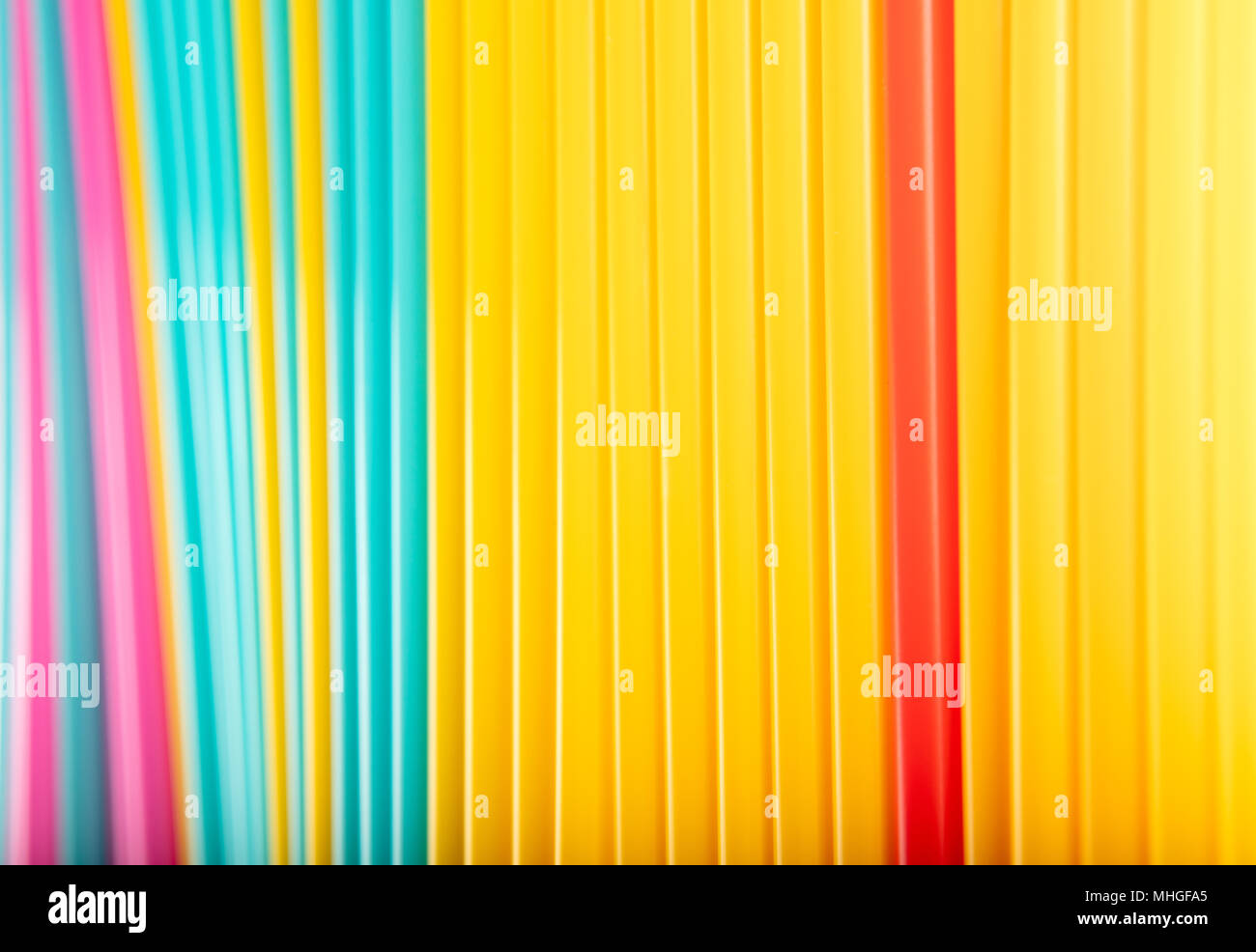 Colorful straws art background. Abstract wallpaper of pastel colored ...