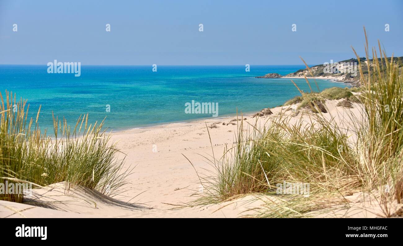 Playa Valdevaqueros, Tarifa Stock Photo - Alamy