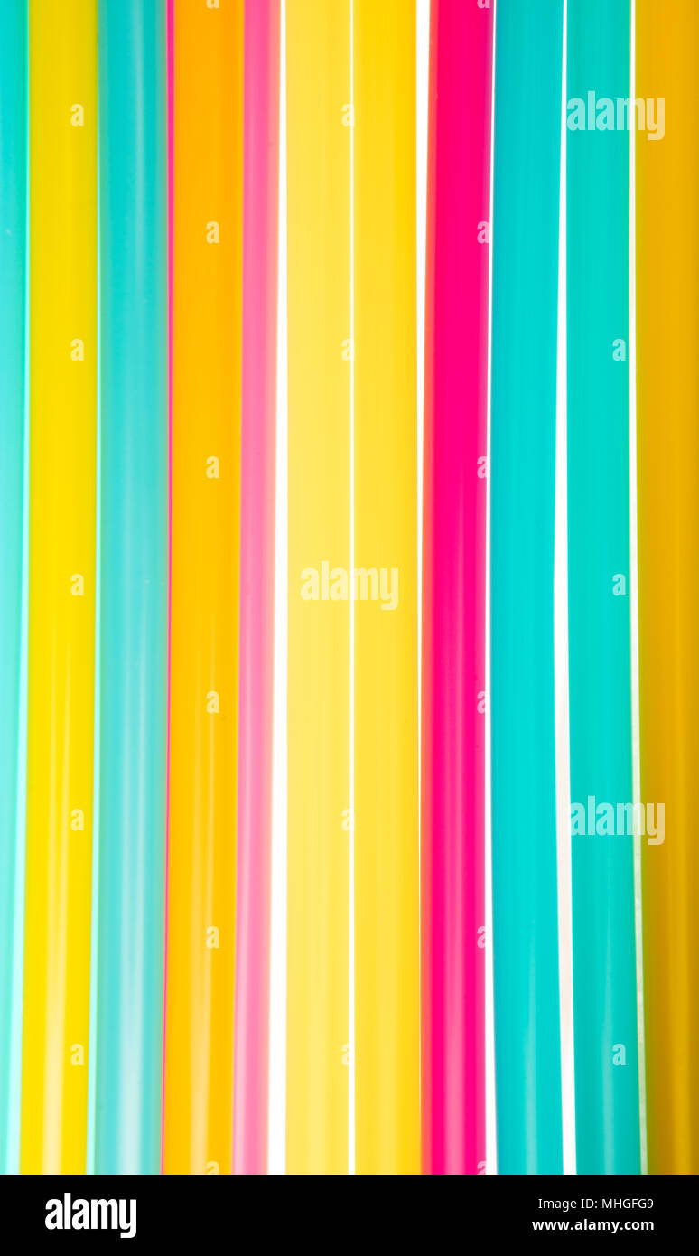 Group of colorful drinking straws texture background, top view ,high ...