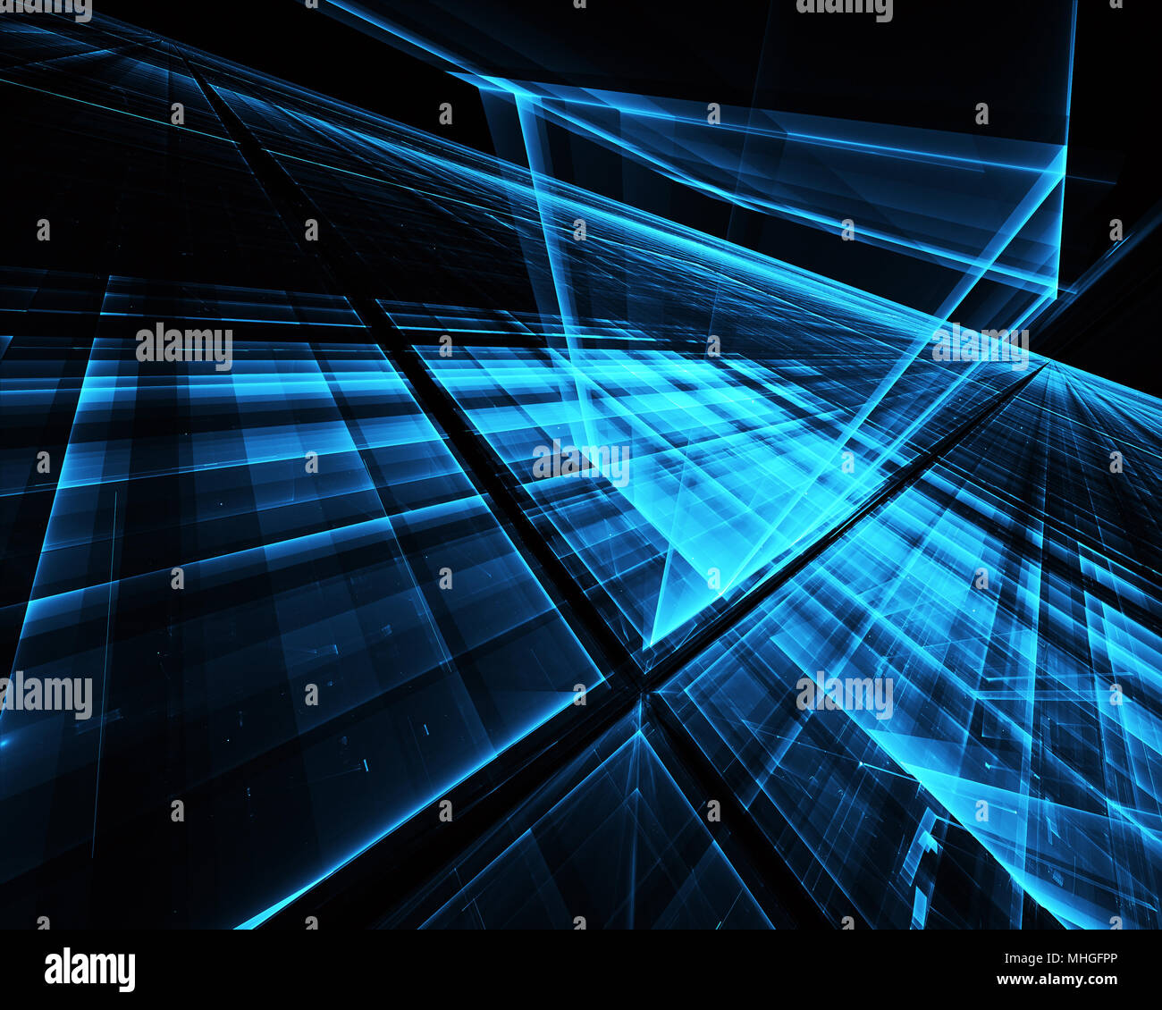 Abstract technology illustration Stock Photo - Alamy