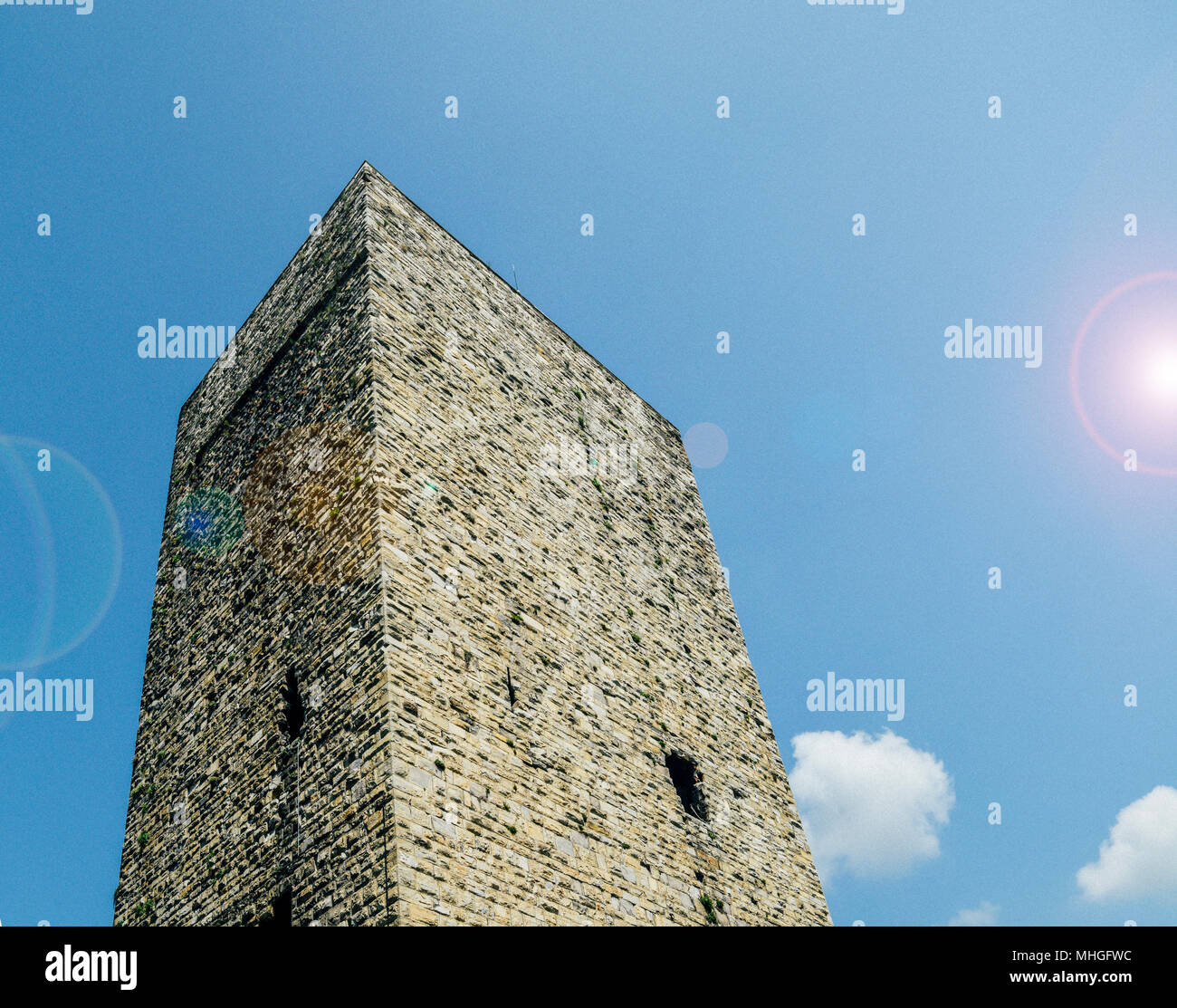 Porta torre como italy hi-res stock photography and images - Alamy