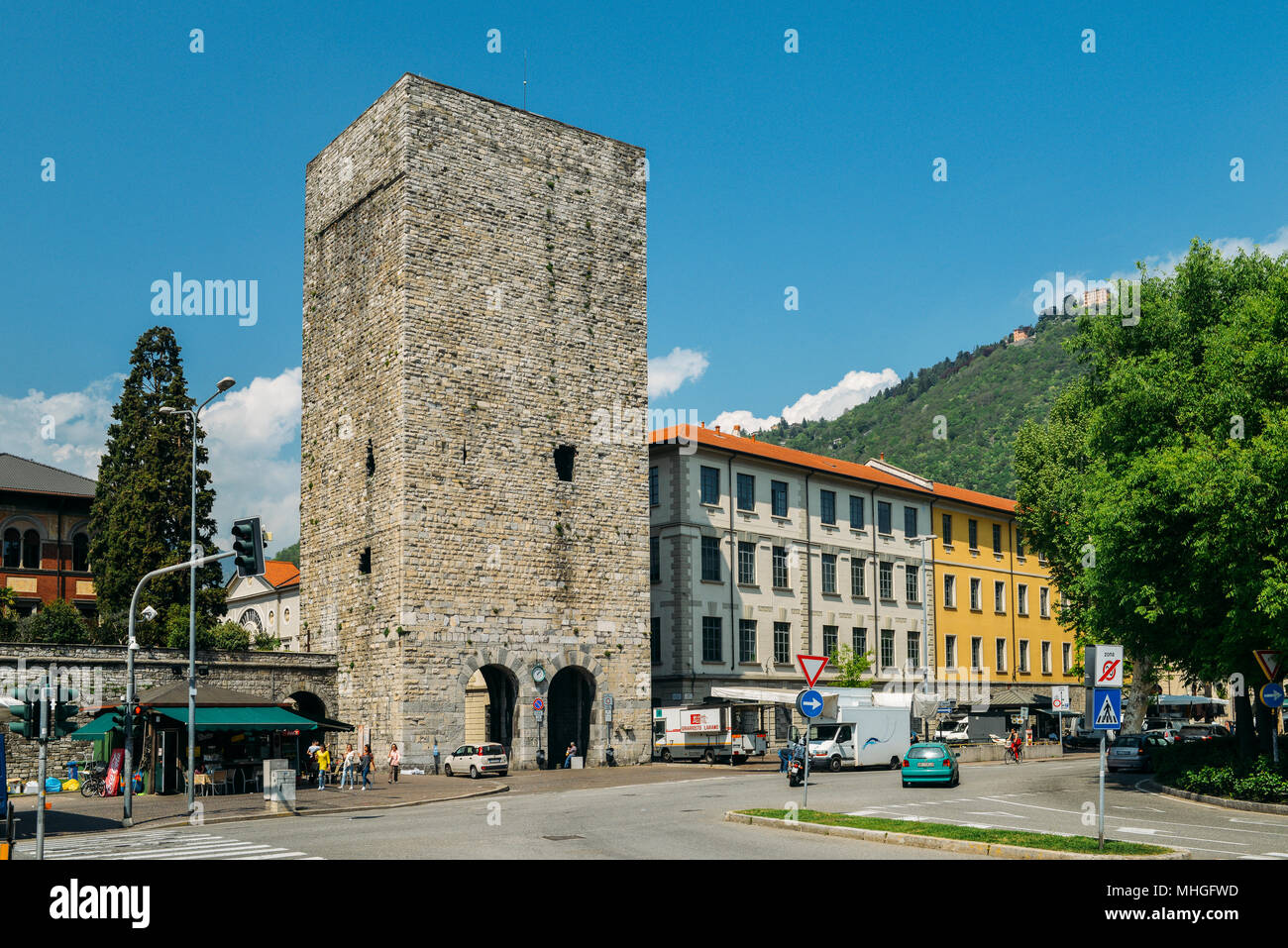 Historical fortified defence tower hi-res stock photography and images ...