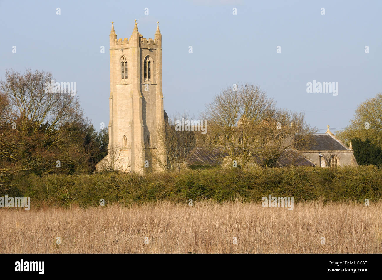 The Chursh of St. John the Baptist, in Terrington St. John, Norfolk ...