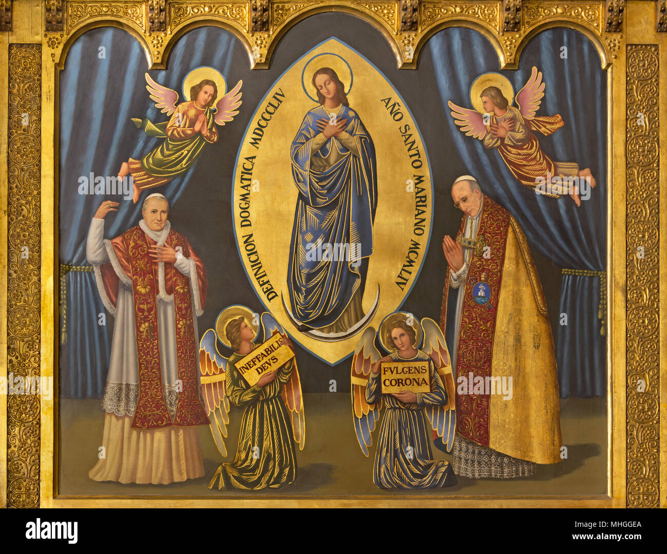 Dogma of immaculate conception hi-res stock photography and images - Alamy