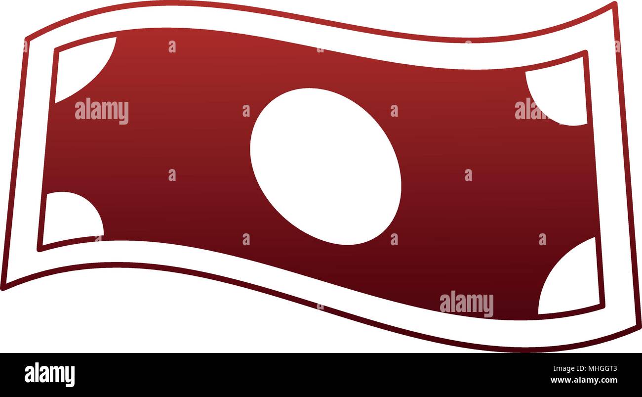 Money billet cartoon on red lines Stock Vector Image & Art - Alamy