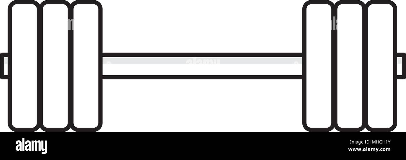 line weight object to healthy activity and lifestyle Stock Vector Image ...