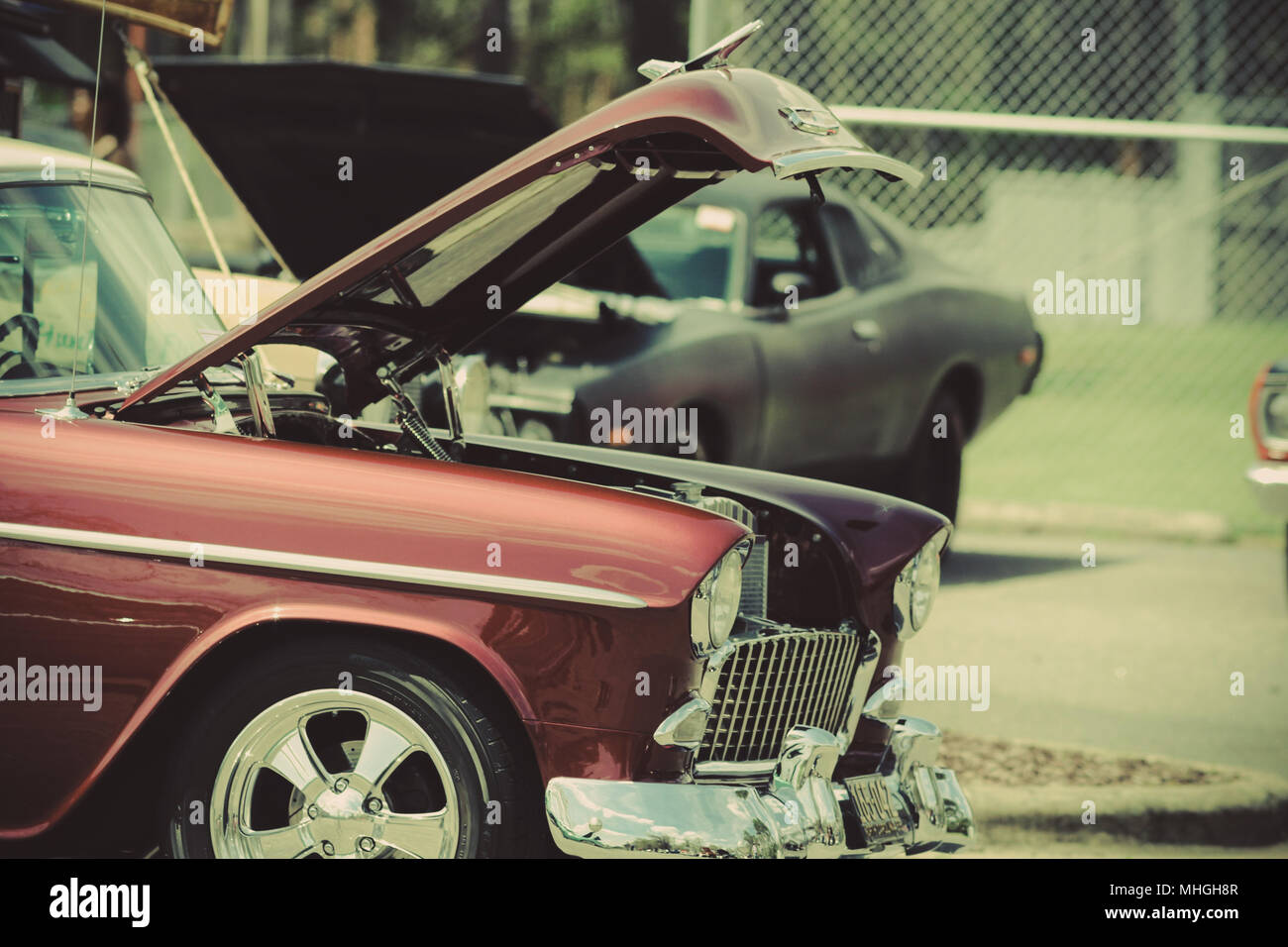 American Made Classic Muscle Cars Stock Photo - Alamy