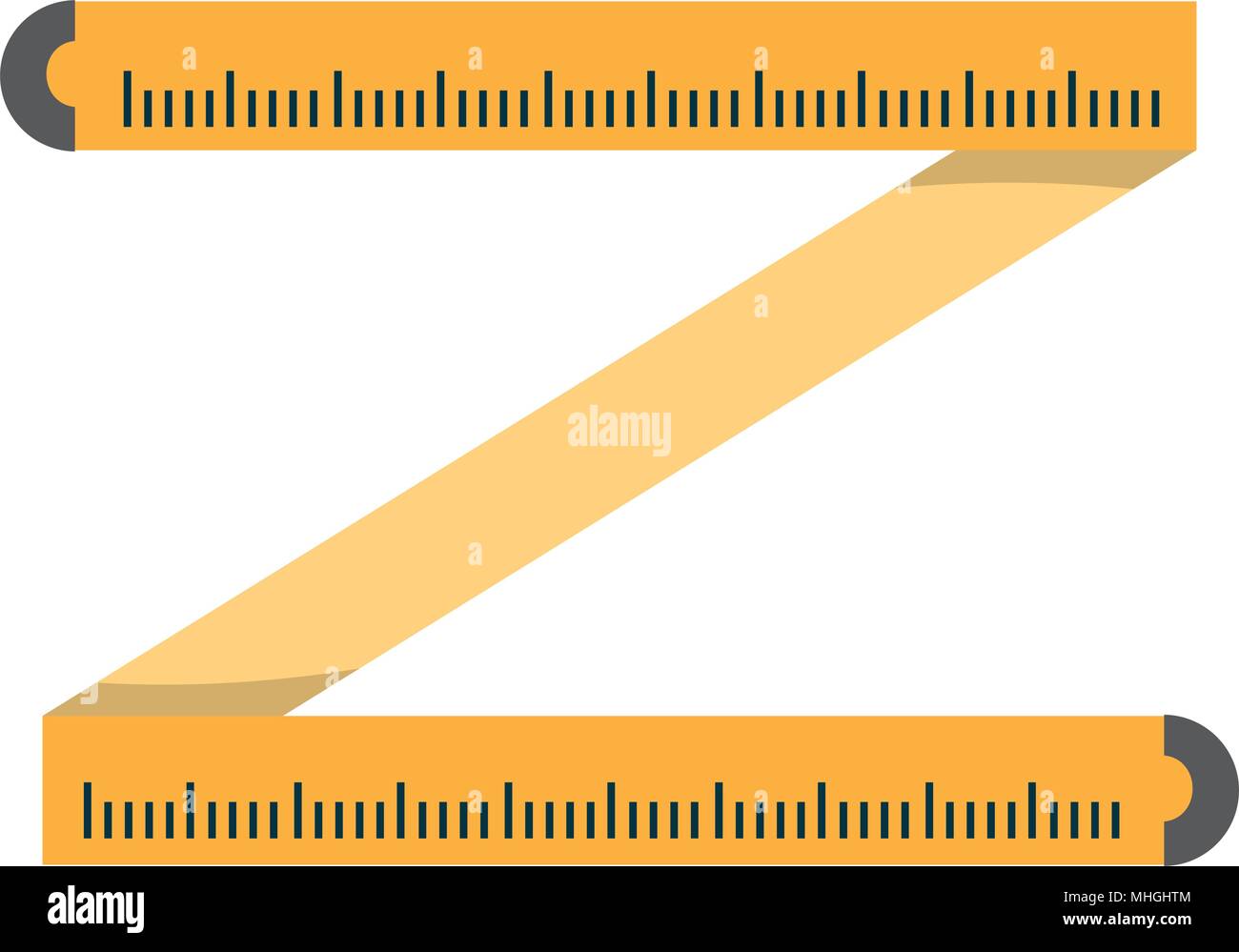 professional tape measurement distance tool Stock Vector Image & Art ...