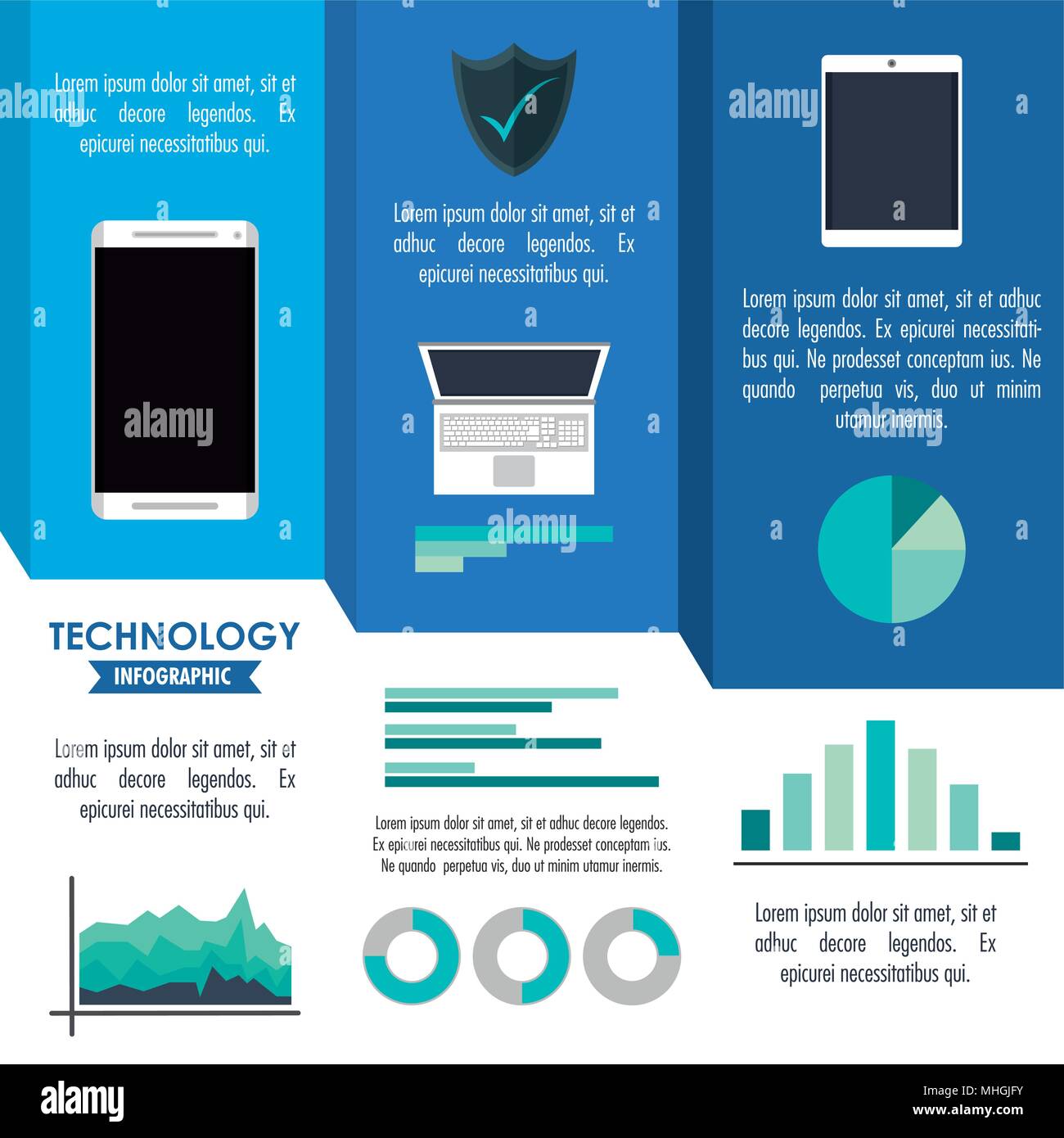 Tehnology infographic concept Stock Vector Image & Art - Alamy