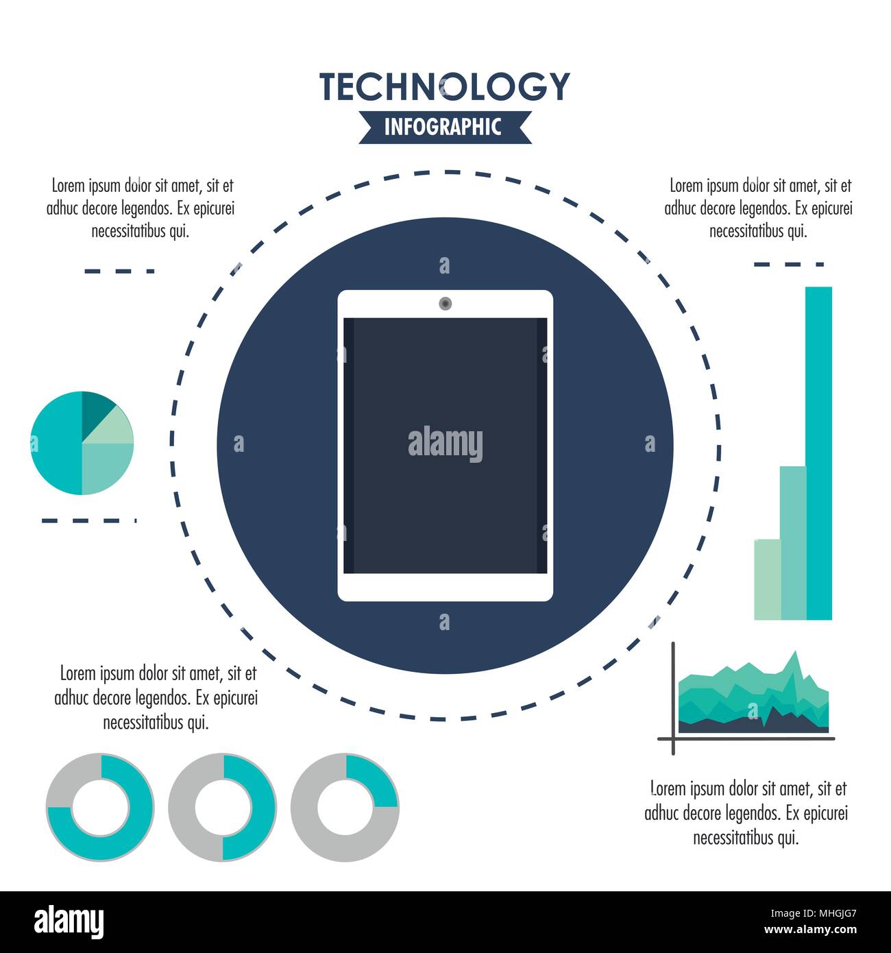 Tehnology infographic concept Stock Vector Image & Art - Alamy