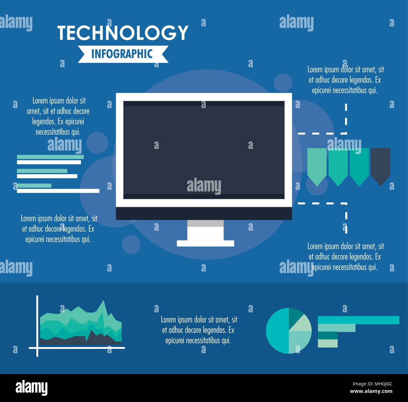 Tehnology infographic concept Stock Vector Image & Art - Alamy