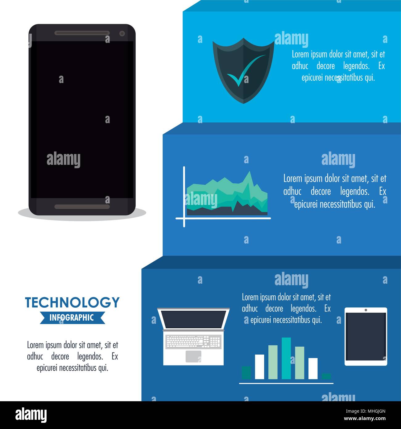 Tehnology infographic concept Stock Vector Image & Art - Alamy