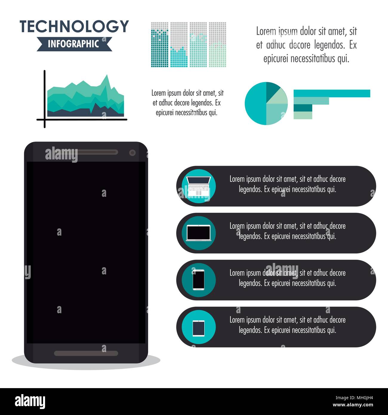 Tehnology infographic concept Stock Vector Image & Art - Alamy