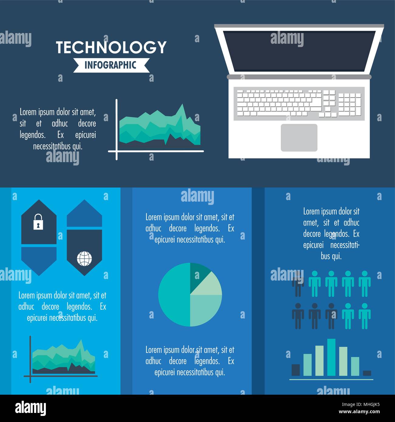Tehnology infographic concept Stock Vector Image & Art - Alamy