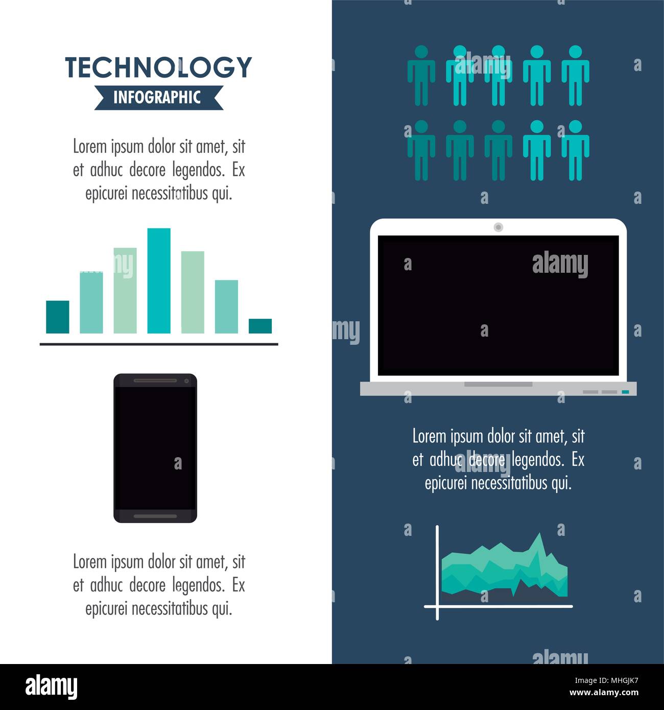 Tehnology infographic concept Stock Vector Image & Art - Alamy