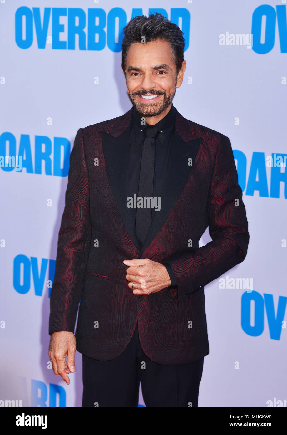 Los Angeles, USA. 30th April 2018. a Eugenio Derbez 105 arrives at the ...