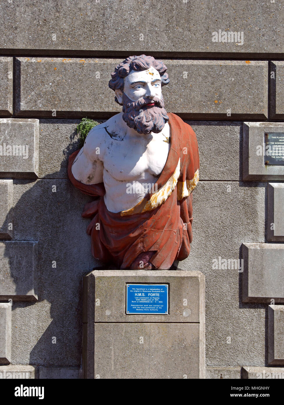Titan figurehead sheerness hi-res stock photography and images - Alamy