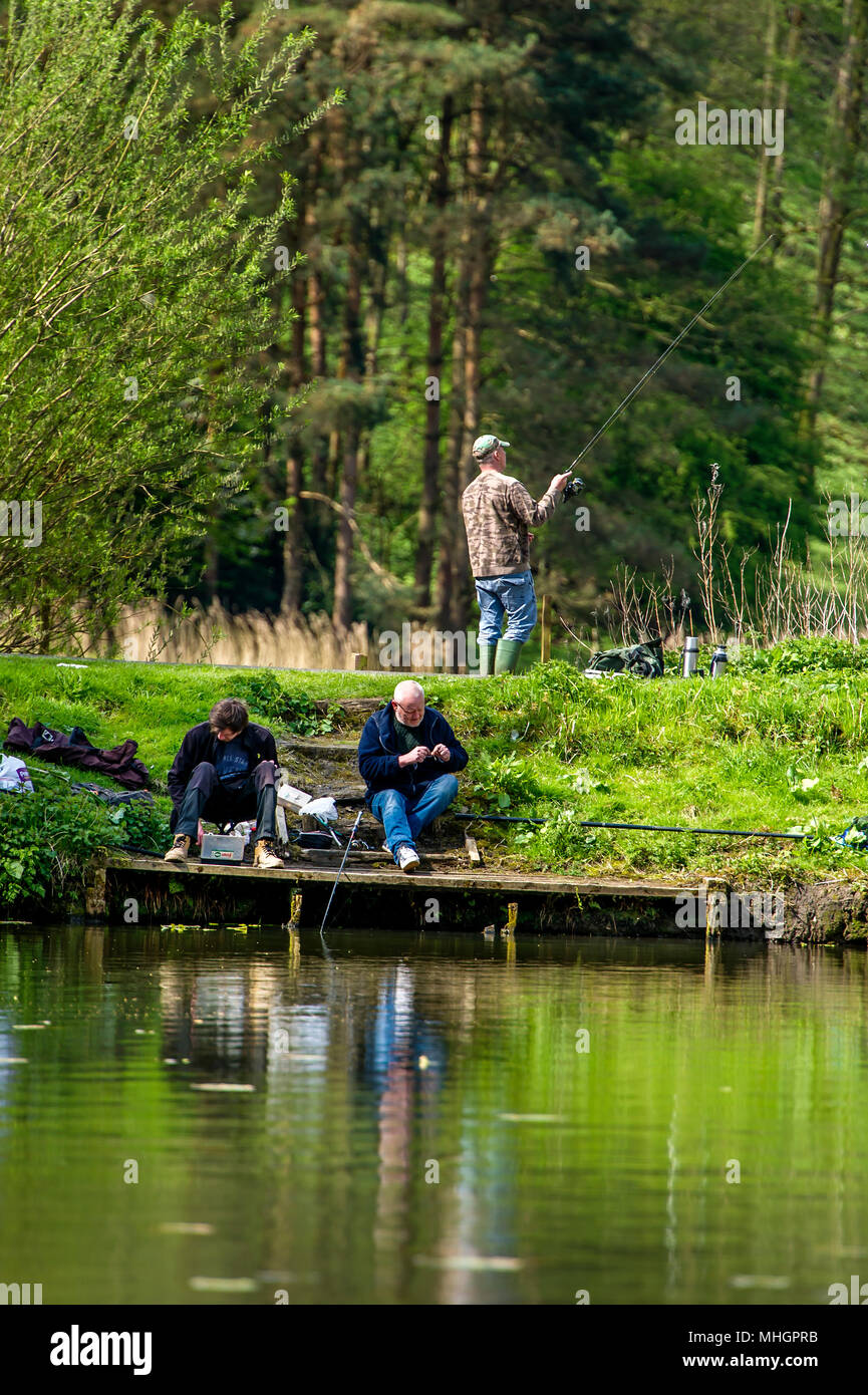 Moses Gate Country Park, Bolton. 1st May, 2018. UK Weather: A beautiful ...